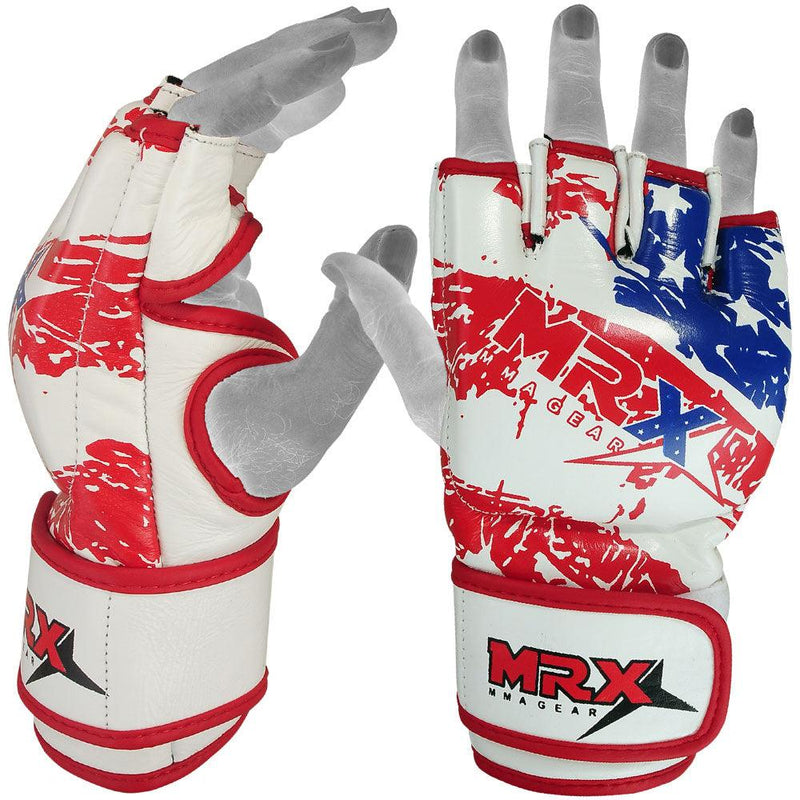 MRX Mma Fight Grappling Gloves US Flag Glove men women – Living.Fit