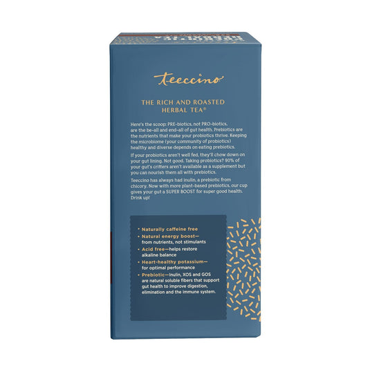 Teeccino - Dark Chocolate Prebiotic SuperBoost Herbal Tea – Living.Fit