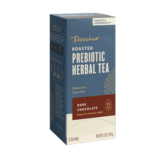 Teeccino - Dark Chocolate Prebiotic SuperBoost Herbal Tea – Living.Fit