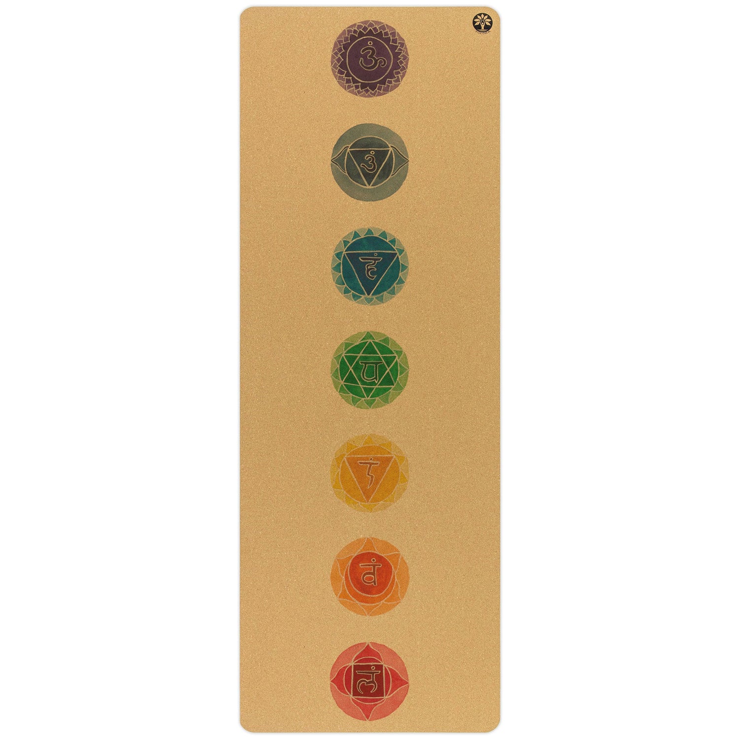 Chakras Aura Cork Yoga Mat – Living.Fit