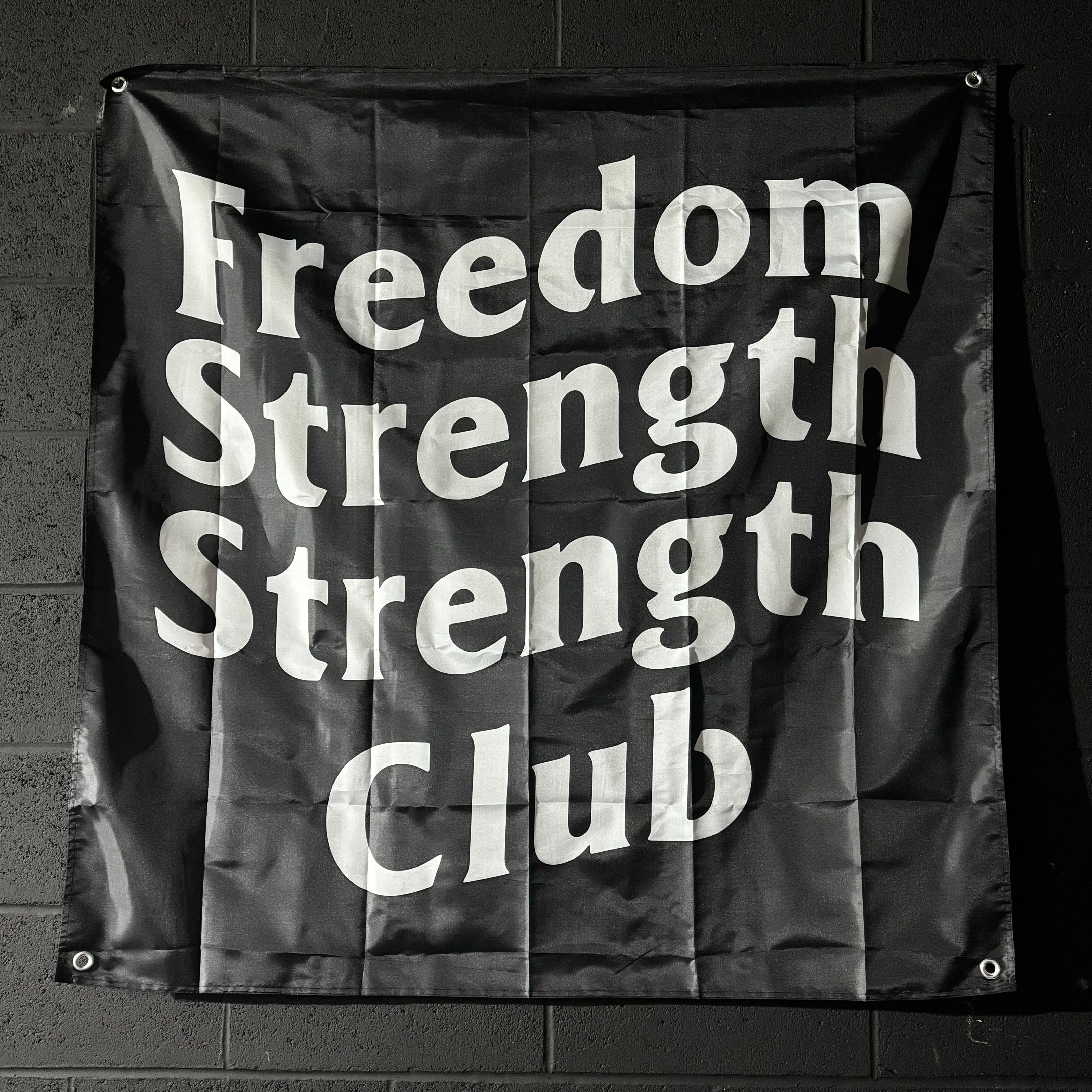 Freedom Strength Co. - Strength Club Banner – Living.Fit