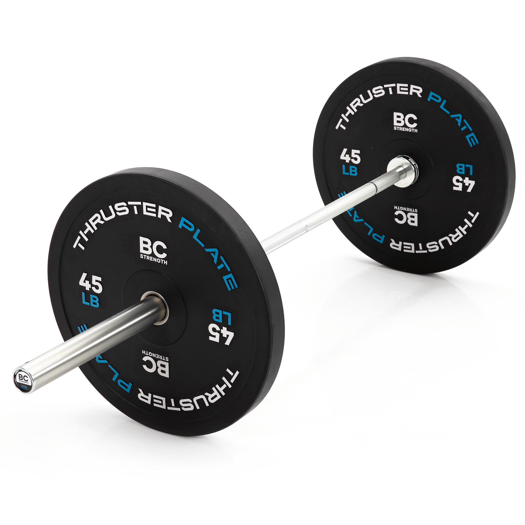 BC Strength - Thruster Bar + Thruster Plates – Living.Fit