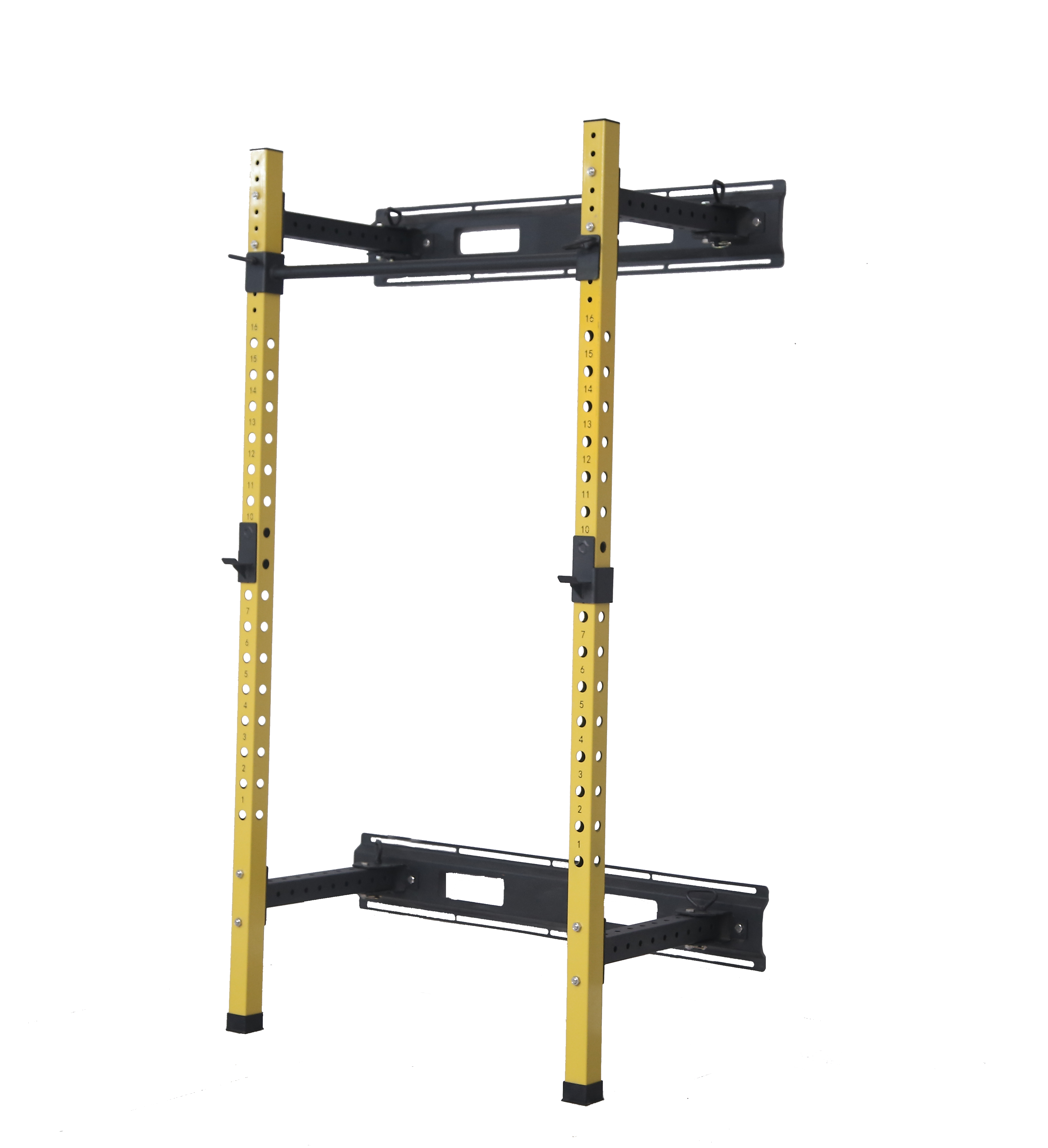 HulkFit Pro Series Wall Mounted Power Rack - 1000lb Capacity – Living.Fit