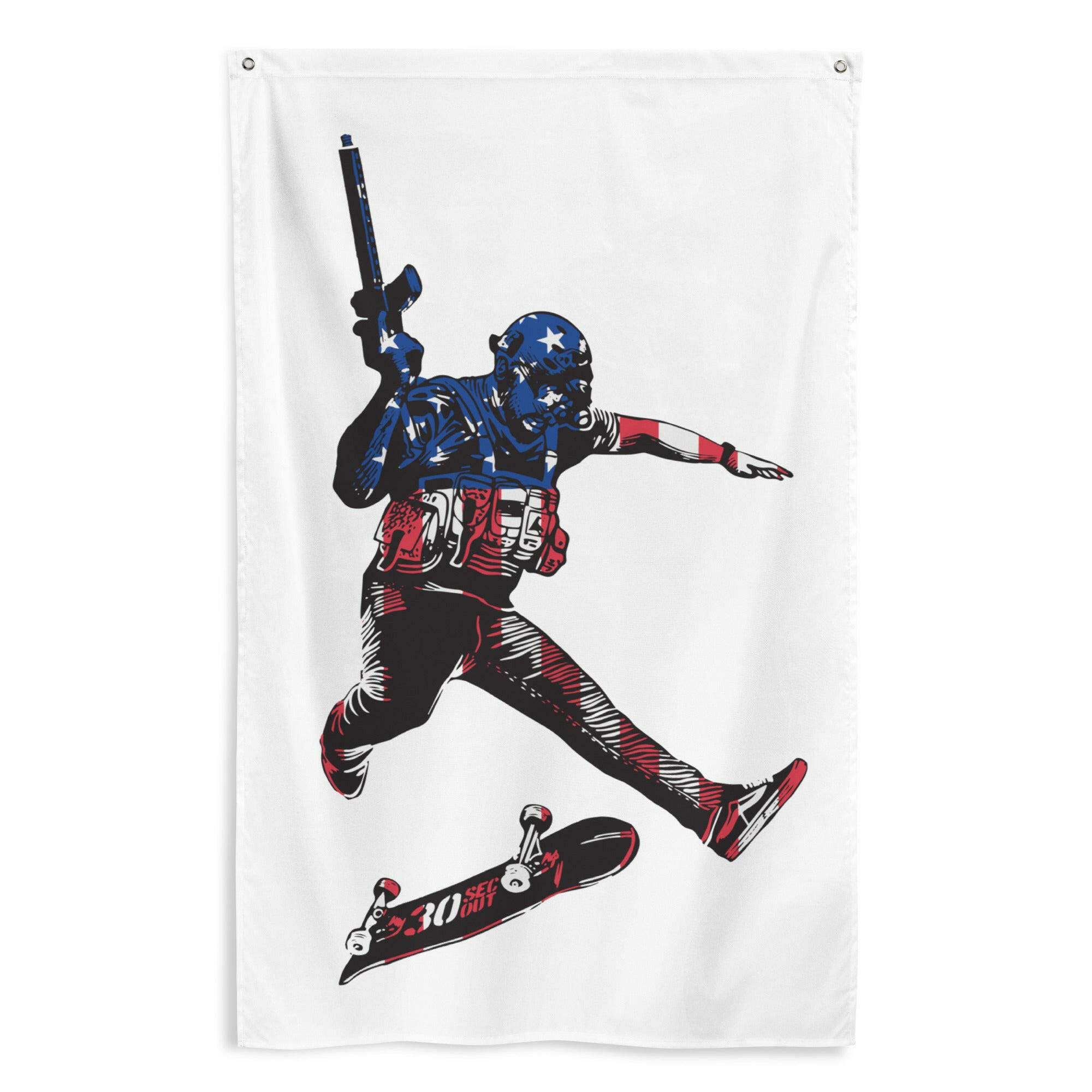 Thirty Seconds Out - Flag - Commando Tre Flip – Living.Fit