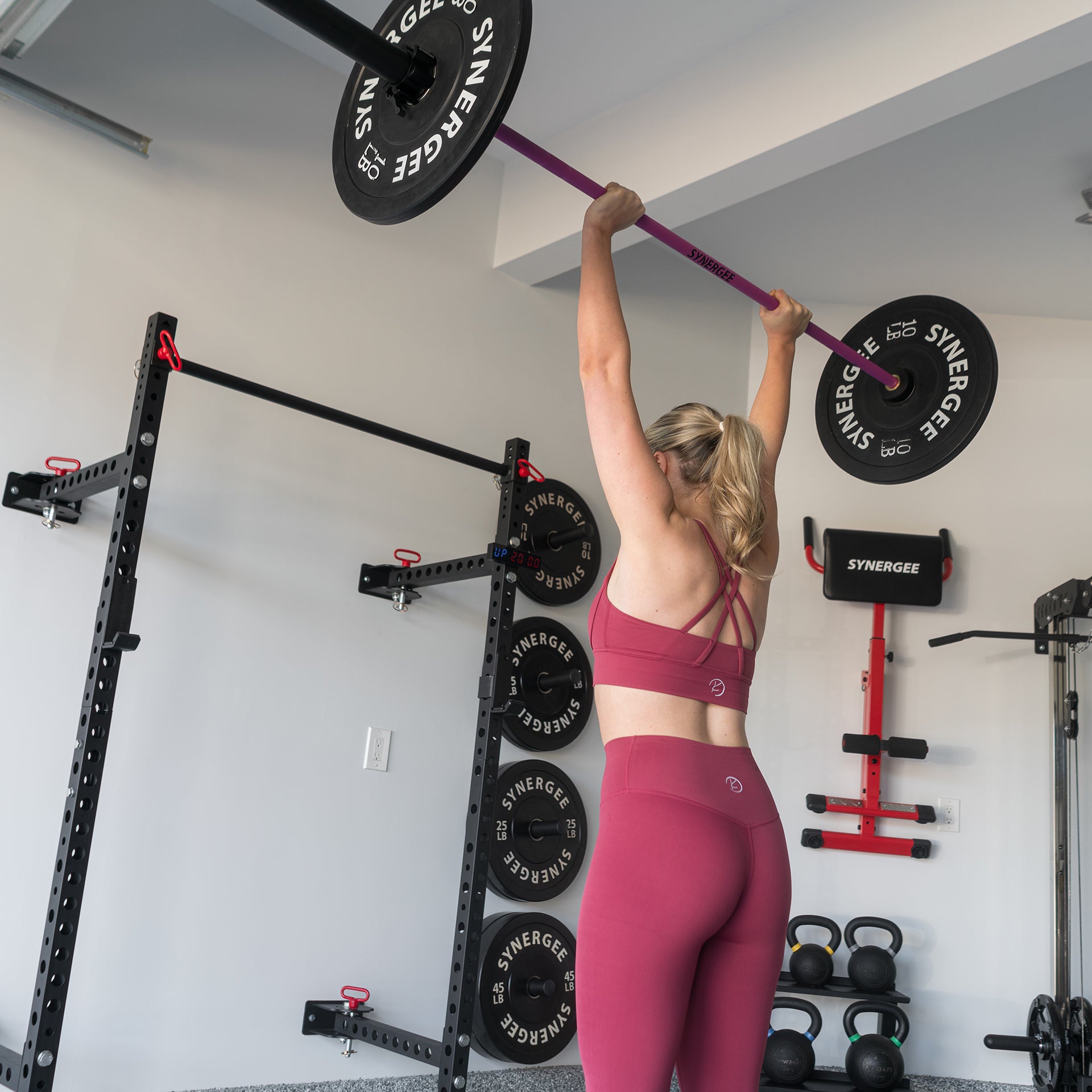 Synergee 2200 Series Folding Squat Rack – Living.Fit